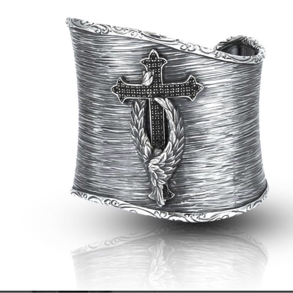 Scott Kay | Jewelry | Scott Kay Ladies Hammered Sterling Silver ...